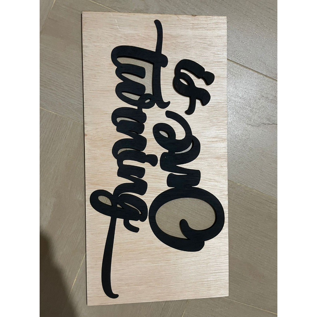 Jual Hiasan Dinding Tulisan Turning One | Shopee Indonesia