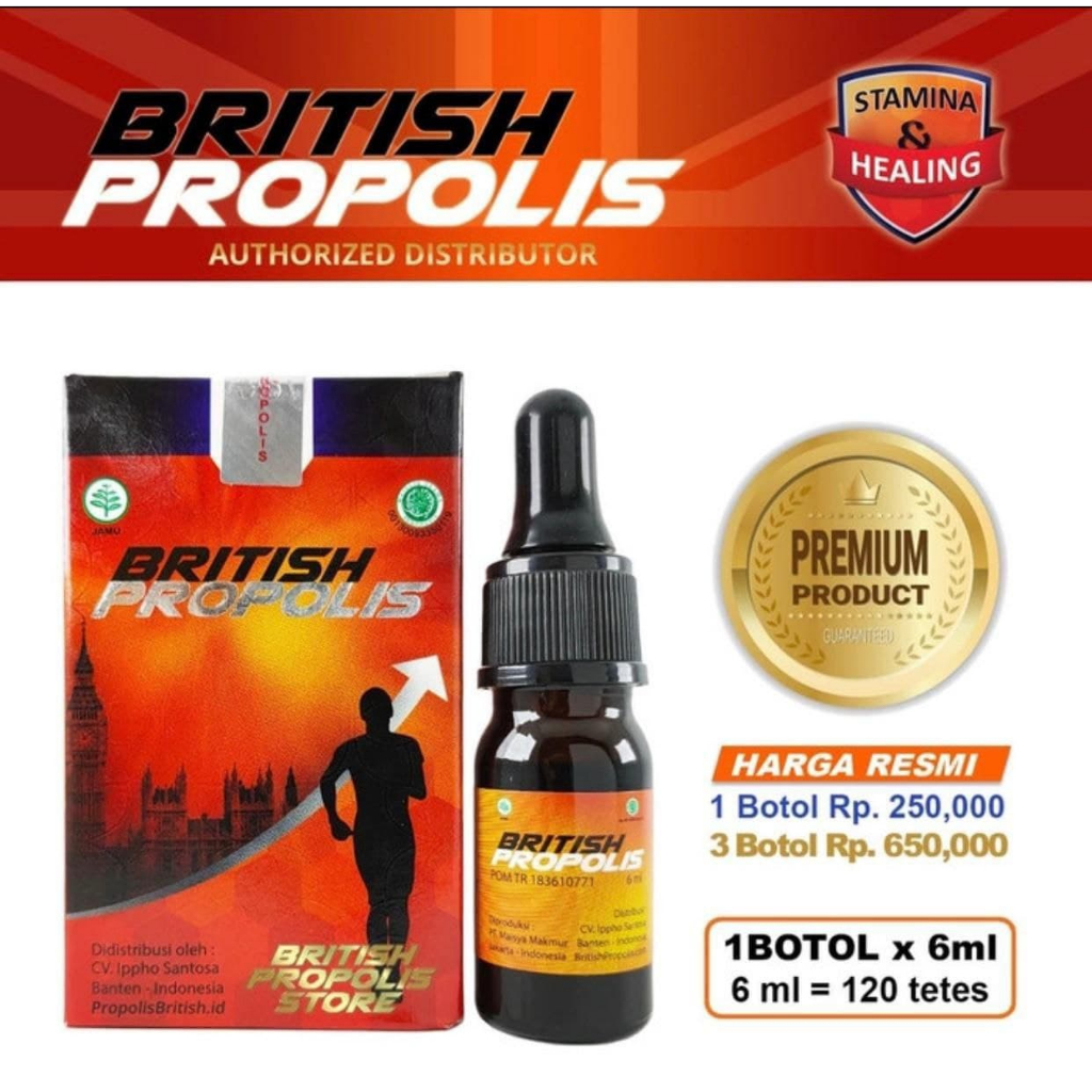 Jual BP British Propolis Dewasa - Original 100% I Imunitas & Suplemen ...