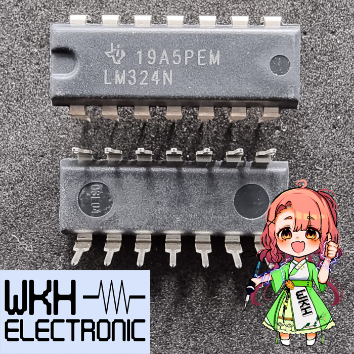 Jual ORIGINAL Lm324 Lm324N 324 Low Power Quad Op-amp DIP-14 IC | Shopee ...