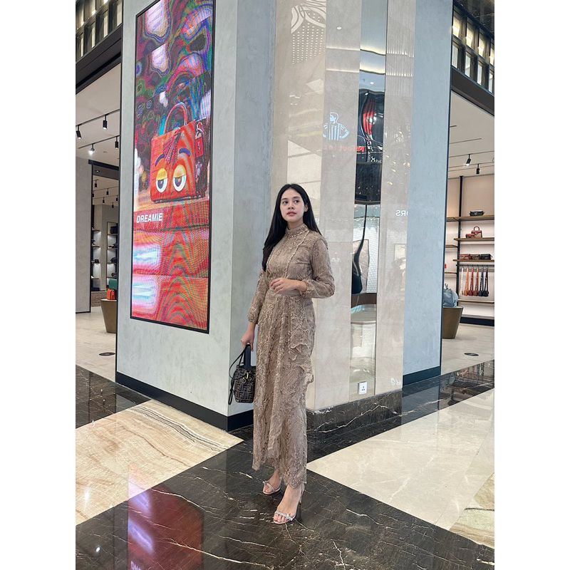 Jual amrthelabel / tury set / light brown | Shopee Indonesia