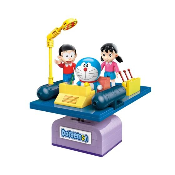 Jual Bricks Doraemon Time Machine With Nobita and Shizuka - Mainan ...