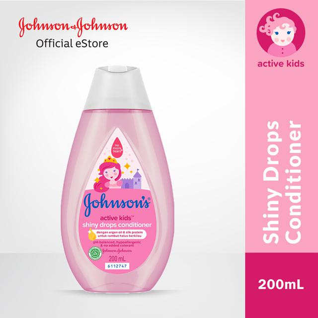 Jual JOHNSON'S Active Kids Shiny Drops Conditioner- Kondisioner Anak ...