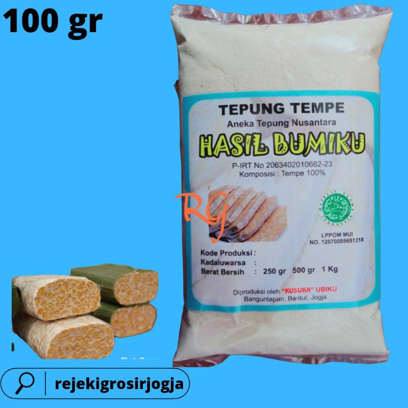 Jual Tepung TEMPE kemasan 100 gram | Shopee Indonesia