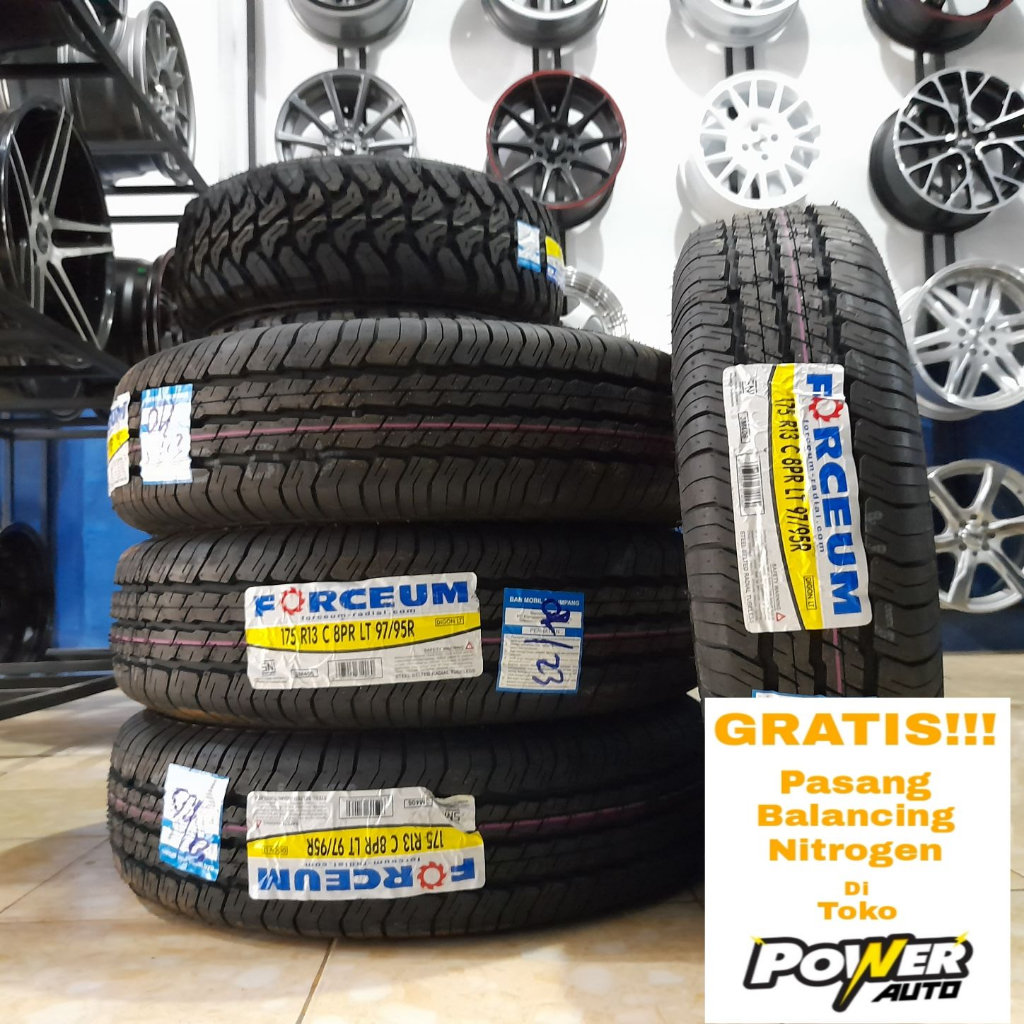 Jual ban mobil buat muatan berat r13 merk forceum digon LT 175 r13 ban ...