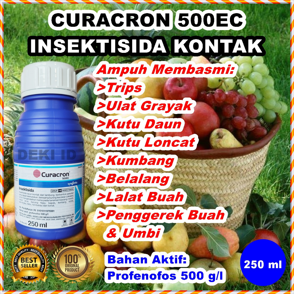 Jual Curacron 500EC 250 ML Insektisida Kontak Profenofos Pestisida Obat ...