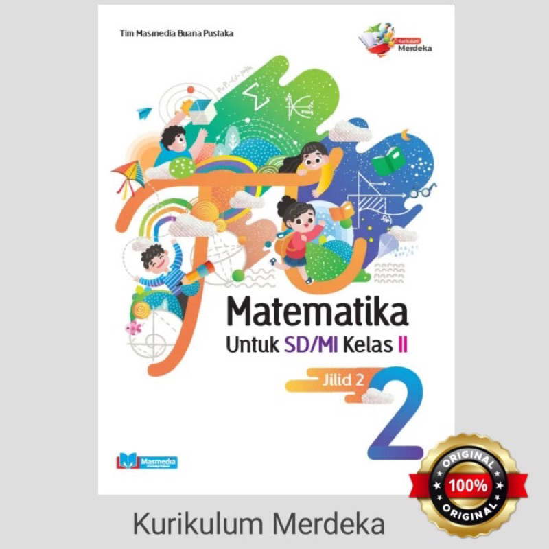 Jual BUKU MATEMATIKA SD/MI KELAS 1 2 4 5 KURIKULUM MERDEKA MASMEDIA BUANA PUSTAKA | Shopee Indonesia