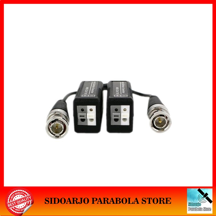 Jual Konektor Video Ballun Balun Single Channel AHD HDCVI HCTVI CVBS ...