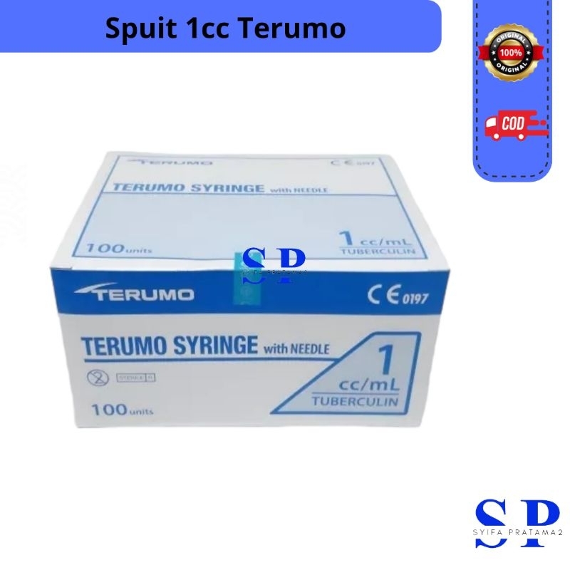 Jual Per Box Spuit 1cc Terumo / Syringe Disposable Terumo 1ml isi 100pcs | Shopee Indonesia