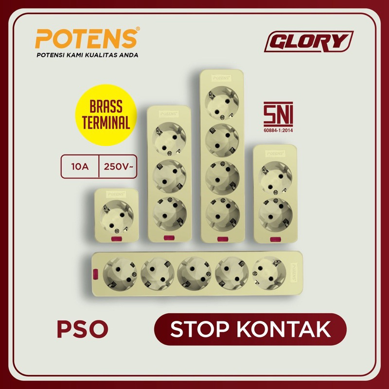 Jual Stop Kontak / colokan listrik / Potens Tanpa Kabel 1 2 3 4 5 Lubang SNI MURAH | Shopee ...