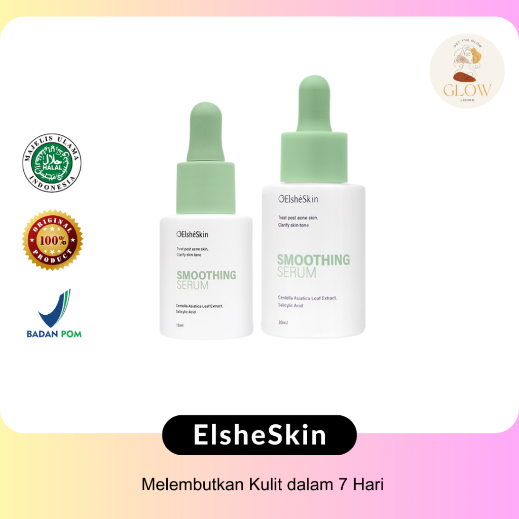 Jual ElsheSkin Smoothing Serum - 15ml & 30ml Centella Asiatica (100% ...