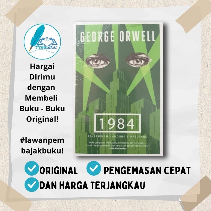 Jual 1984 - George Orwell | Shopee Indonesia
