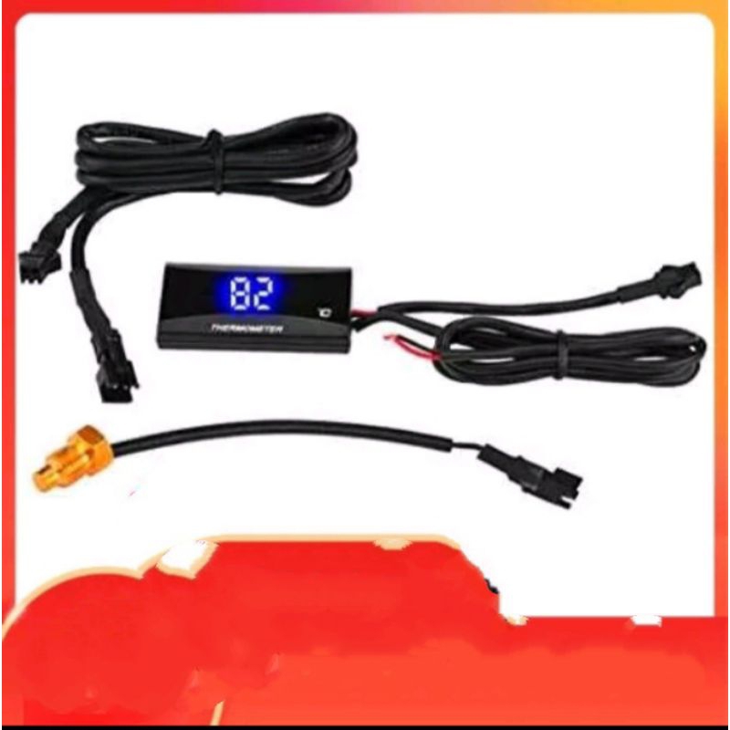 Jual AF Termometer Pengukur Suhu Radiator Mesin Motor | Shopee Indonesia