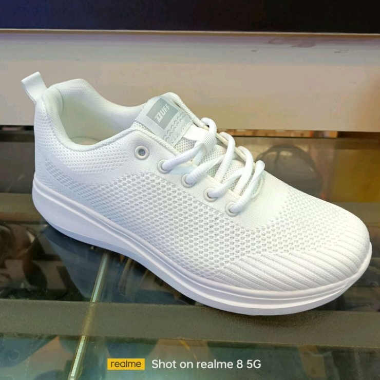 Jual sepatu Duff eletra putih sepatu sneaker original | Shopee Indonesia