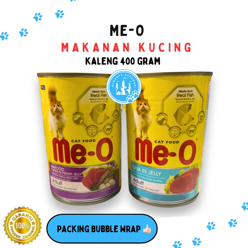 Jual Meo Kaleng 400 gram / Meo Kaleng Seafood / Meo Adult Kaleng / Meo ...