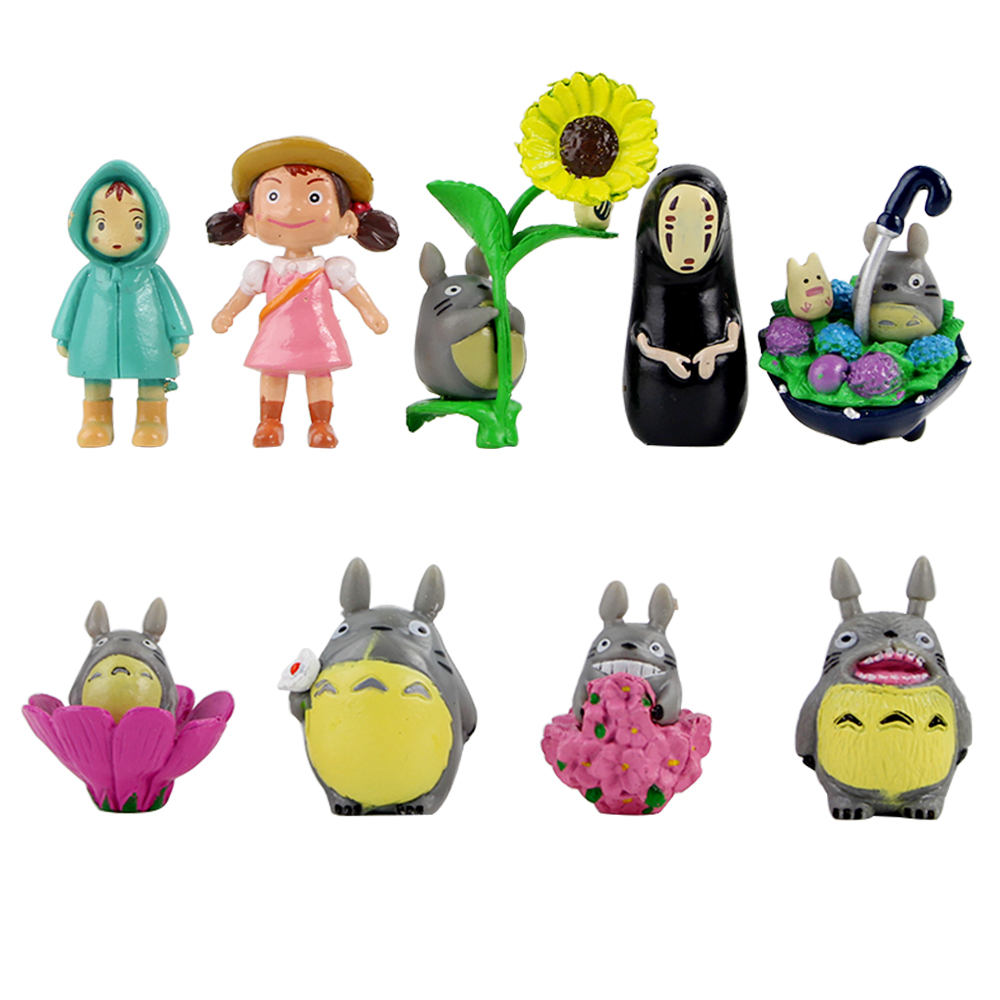 Jual Figure Studio Ghibli My Neighbor Totoro Spirited Away No face set ...