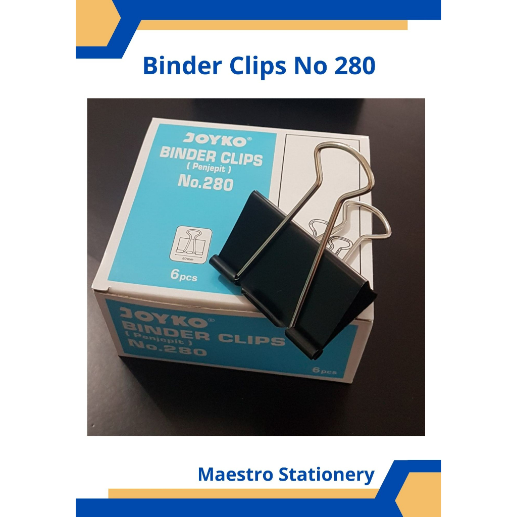 Jual Binder Clip No 280 Joyko | Shopee Indonesia