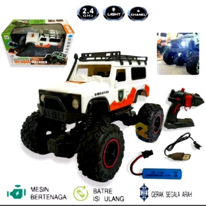 Jual Mobi Remote control Jeep Rubicon Rc Jeep Rubicon Skala 1:20 Mainan ...