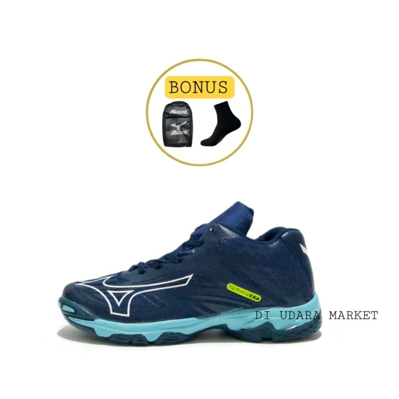 Jual Sepatu Voli Mizuno Wave Lightning Z7 Mid / Sepatu Volley Mizuno ...