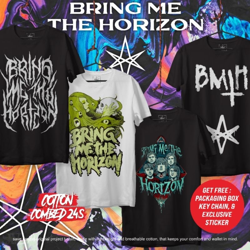 Jual KAOS BRING ME THE HORIZON/BAJU BMTH DESAIN TERBARU/T-SHIRT BAND ... Jual KAOS BRING ME THE HORIZON/BAJU BMTH DESAIN TERBARU/T-SHIRT BAND ...