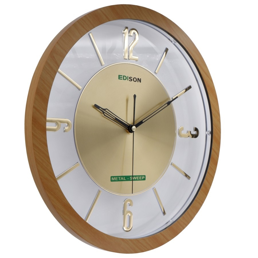 Jual Jam Dinding EDISON EDW-3381 Elegant Design | Shopee Indonesia