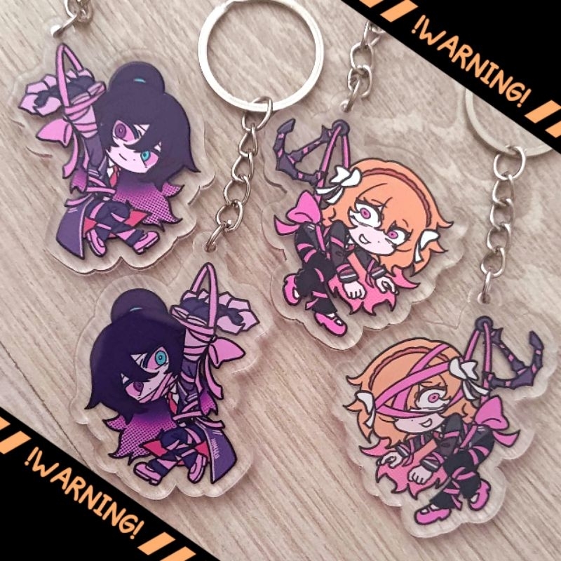 Jual Limbus Company Roseate Desire EGO Ishmael Hong Lu Keychain Fanart ...