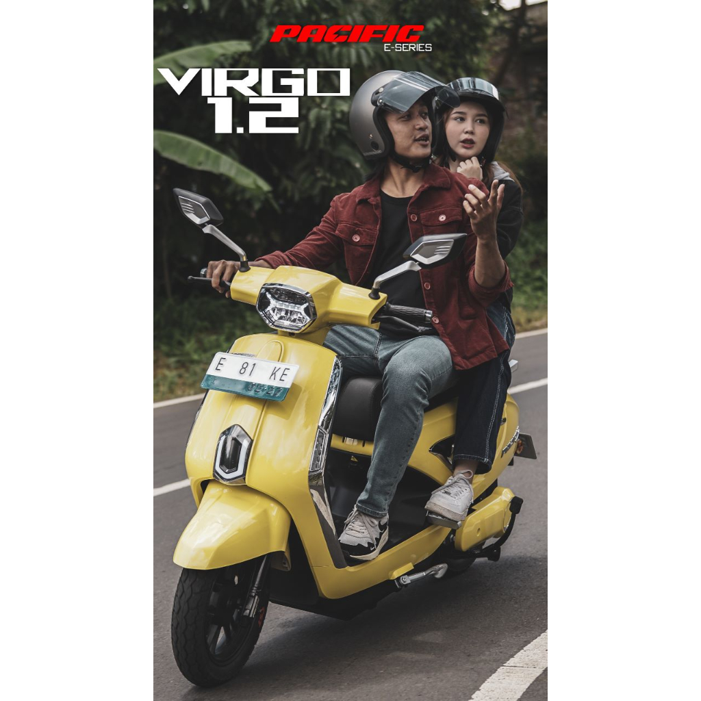 Jual Sepeda Motor Listrik Pacific Virgo 1.2 Motor Listrik Dewasa ...