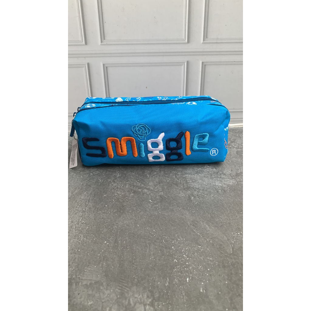 Jual Smiggle Jump Pensilcase Softcase Blue Tempat Pensil Smiggle