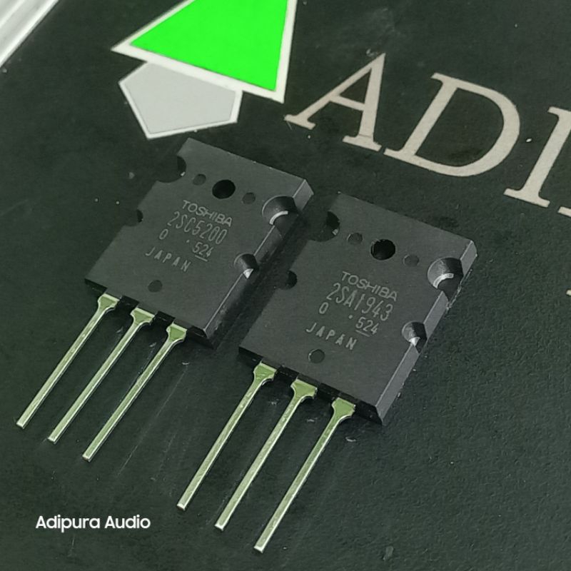 Jual TRANSISTOR TR TOSHIBA 2SC5200 2SA1943 Lot 524 Set SEPASANG ...