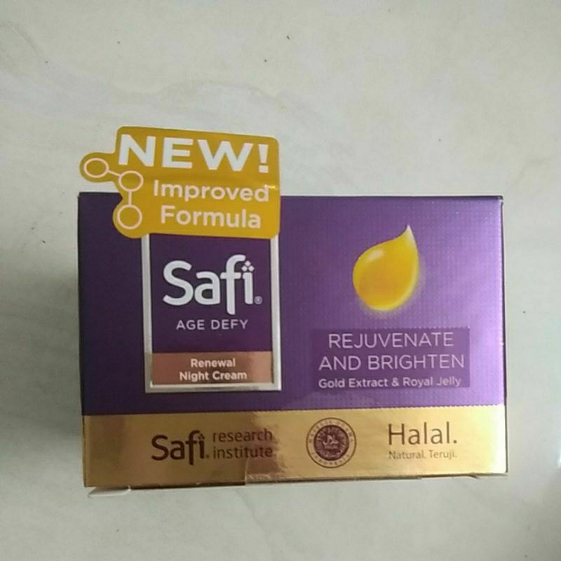 Jual SAFI AGE DEFY 25G KEMASAN BARU NEW FORMULA | Shopee Indonesia