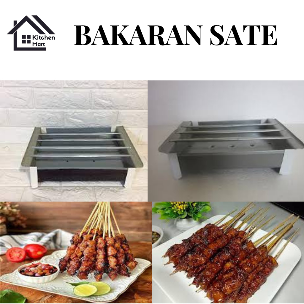 Jual Bakaran Pembakar Sate Bakaran Kotak Super Tebal | Shopee Indonesia