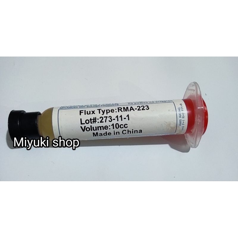 Jual Flux RMA 223 flux/pasta solder/ minyak solder (TIDAK termasuk ...