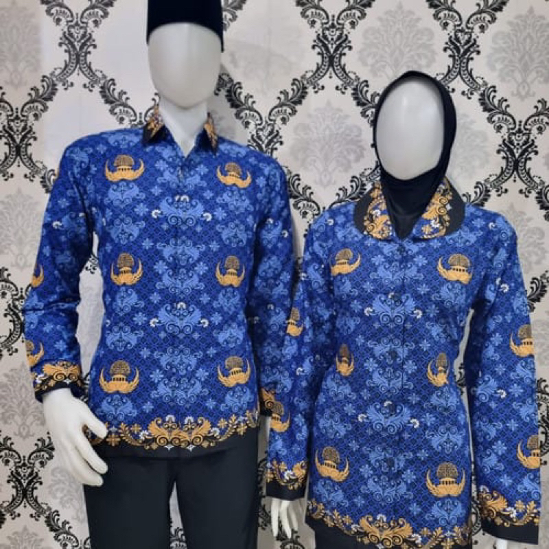 Jual BATIK SERAGAM PNS KORPRI FULL FURING | Shopee Indonesia