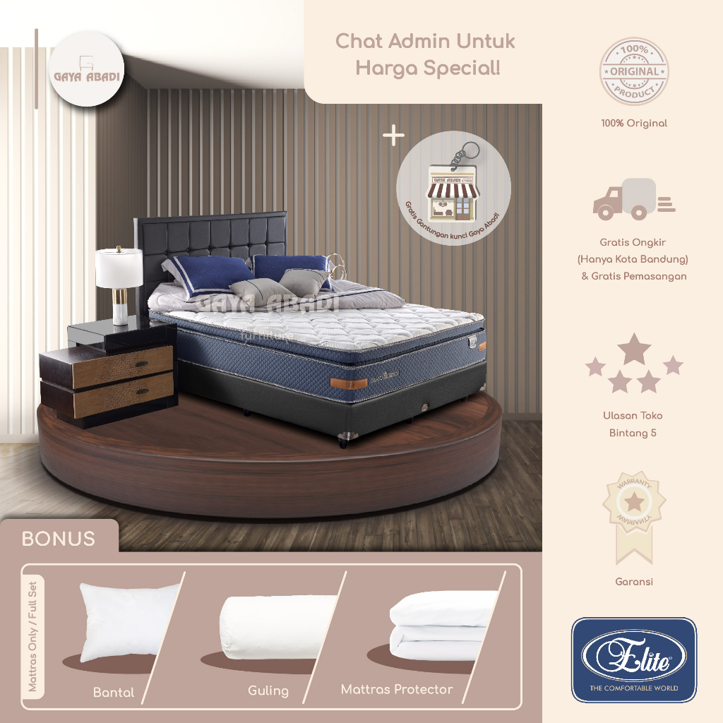 Jual Springbed Elite Grand Regency Kasur Elite Grand Regency Elite