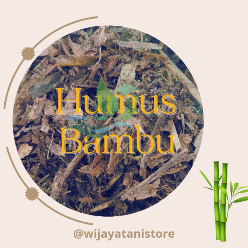 Jual Humus Bambu Media Tanam | Humus Daun Bambu Siap Pakai | Media ...