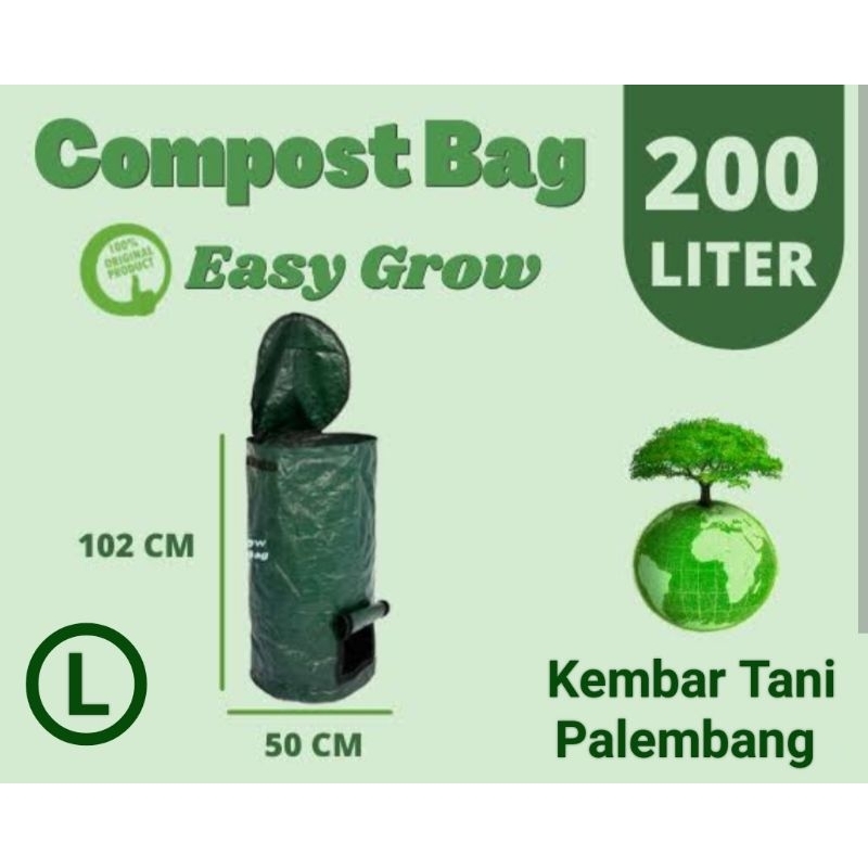 Jual Compost Bag Easy Grow 200 Liter | Shopee Indonesia