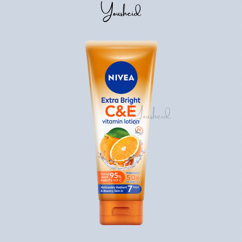 Jual Nivea Extra Bright C&E Vitamin Lotion 180ml | Shopee Indonesia