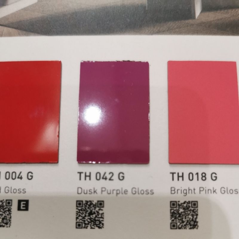 Jual HPL TACO motif solid glossy kilap dan doff mate warna pelangi tipe ...