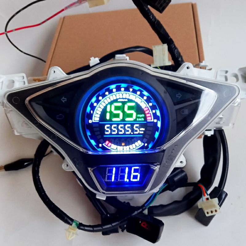 Jual Custom Speedometer Digital Honda Vario 110 FI | Shopee Indonesia