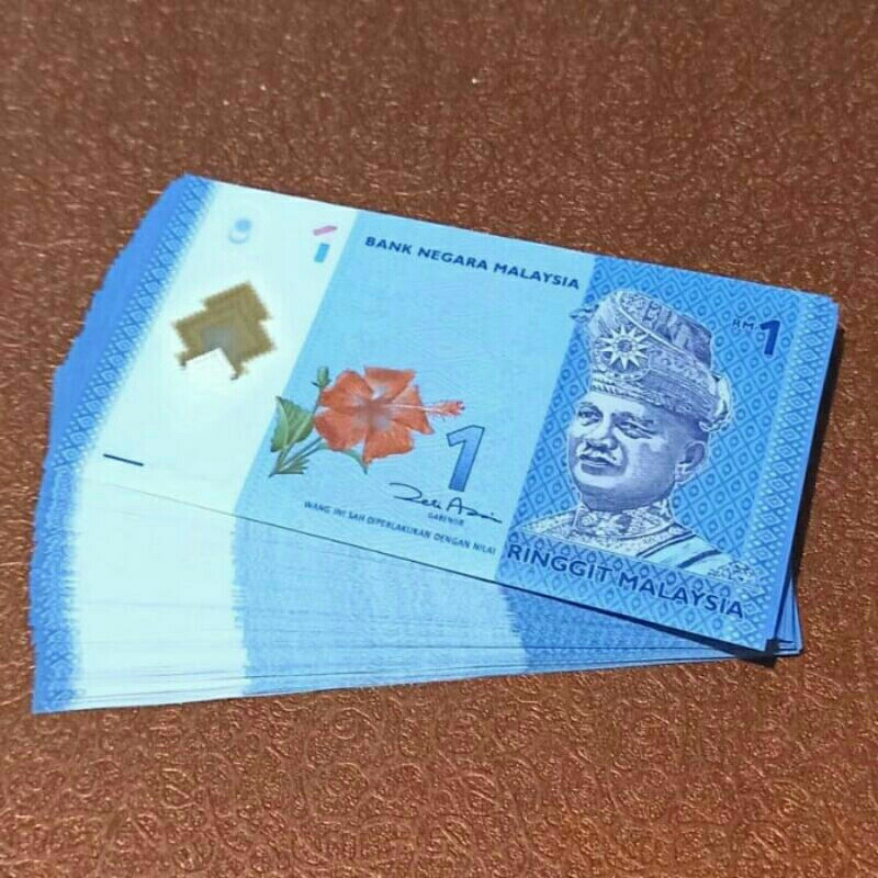 Jual Uang Ringgit Malaysia 1 Ringgit MYR 100% Asli | Shopee Indonesia