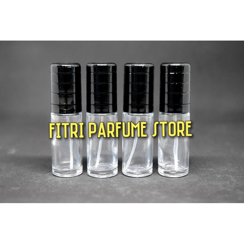 Jual Botol parfum semprot / spray kaca 15ml (BLACK15) | Shopee Indonesia