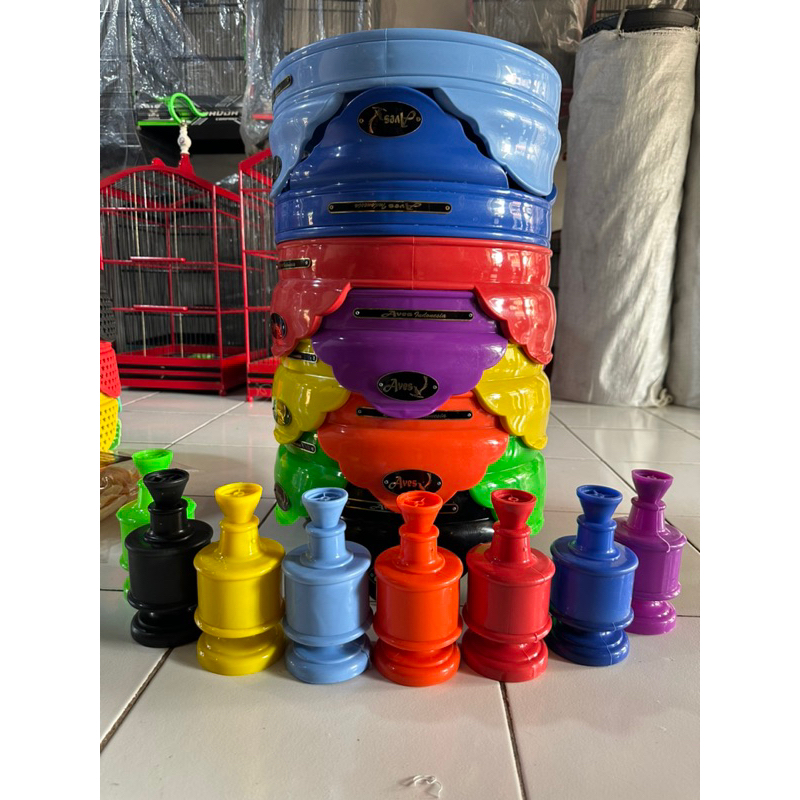 Jual Tebok pvc Lovebird merk AVES tebok lovebird pvc plus pion diameter ...