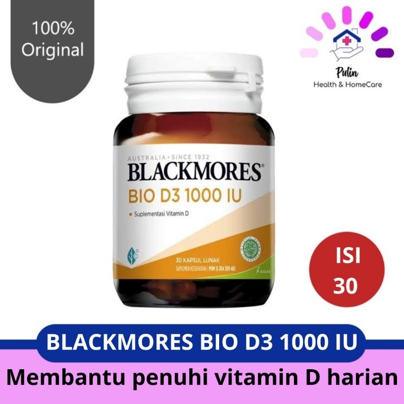 Jual Blackmores Bio D3 1000iu/Vitamin D | Shopee Indonesia