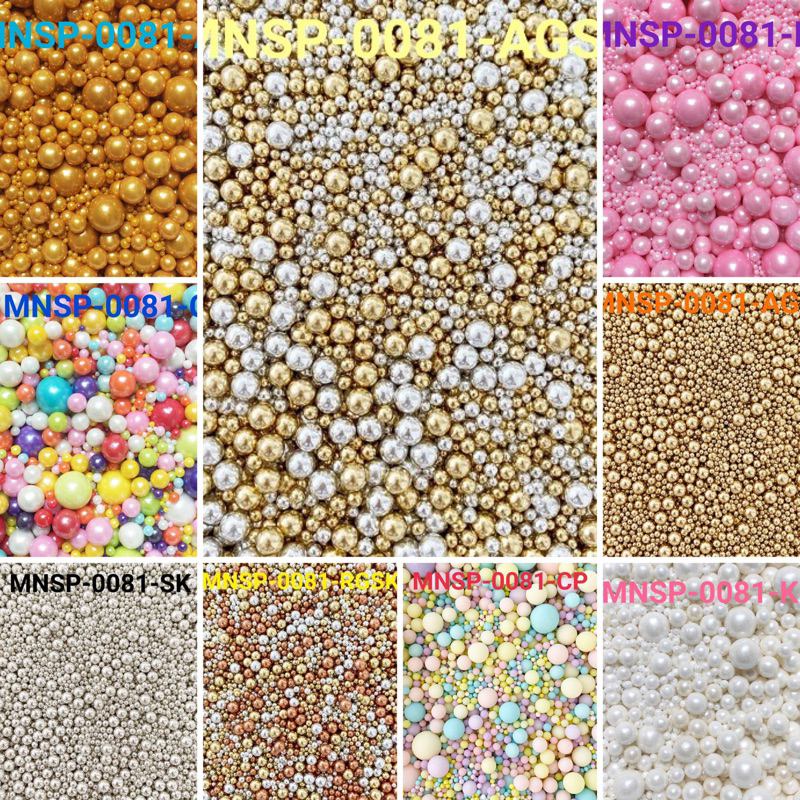 Jual 10gr SPRINKLE MUTIARA MIX | Shopee Indonesia