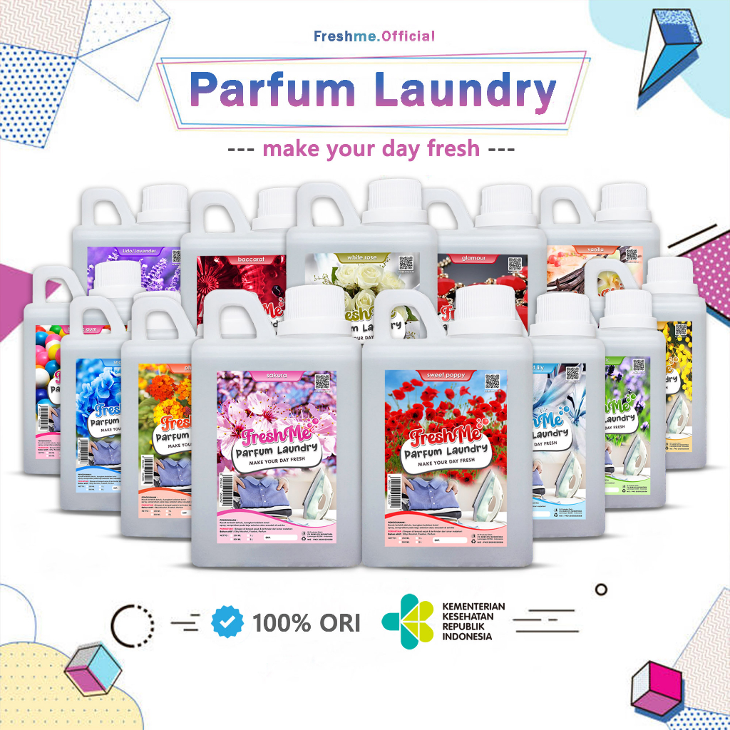 Jual Parfum Laundry Aroma SAKURA, Pengharum Laundry tahan lama 500 ML ...