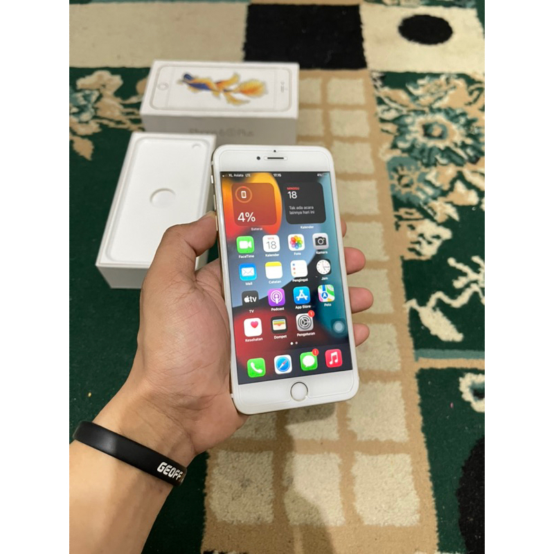 Jual iPhone 6s plus 64GB fullset all provider all operator normal second seken bekas 6s ...