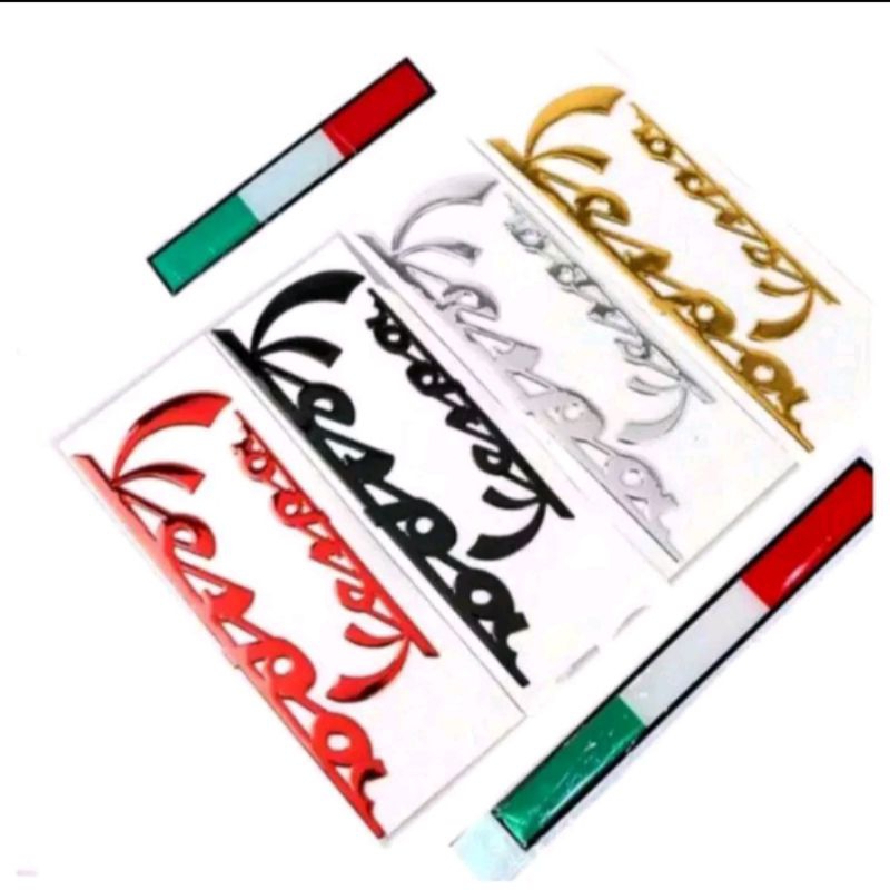 Jual Emblem tulisan vespa logo uwinfly BF goodrich exotic sprinter ...
