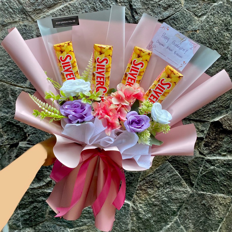 Jual BUKET BUNGA SILVERQUEEN | BUKET ULTAH | Shopee Indonesia