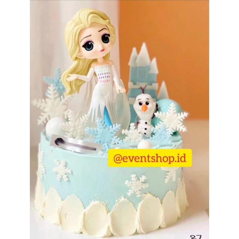 Jual topper elsa/frozen /anna / topper anak topper princess /topper ...