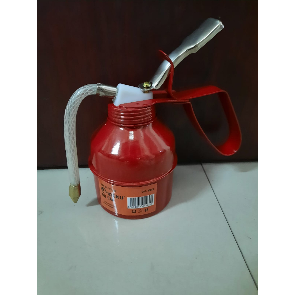 Jual OIL CAN KALENG 300CC - BOTOL POMPA SEMPROT OLI 300 CC - OLI CAN ...