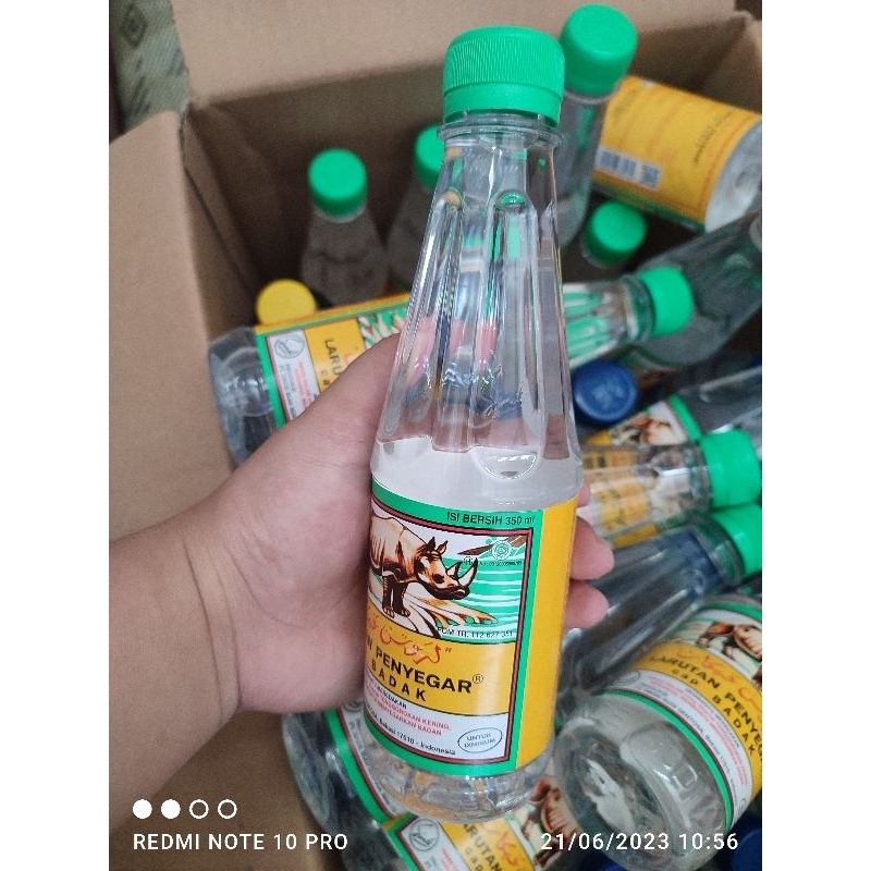 Jual Larutan Penyegar Cap Badak kemasan Botol 350ml / Lasegar 350 ml | Shopee Indonesia